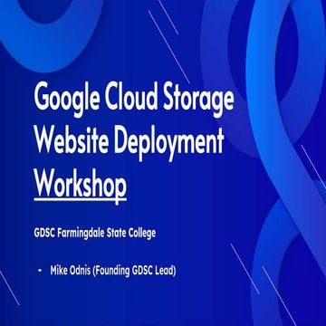 GDSC FSC x Hack@CEWIT - Workshop Slides (2024).pptx