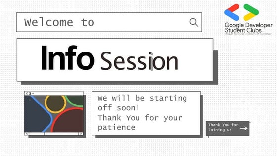 GDGC INFO SESSION PPT AT INTEGRAL UNIVERSITY LUCKNOW | PPT