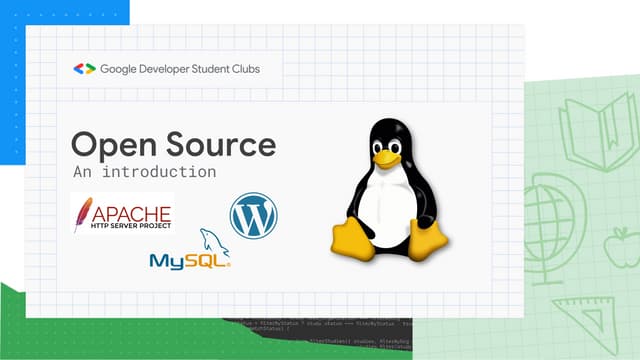 Gdsc Open Source Eventpdf