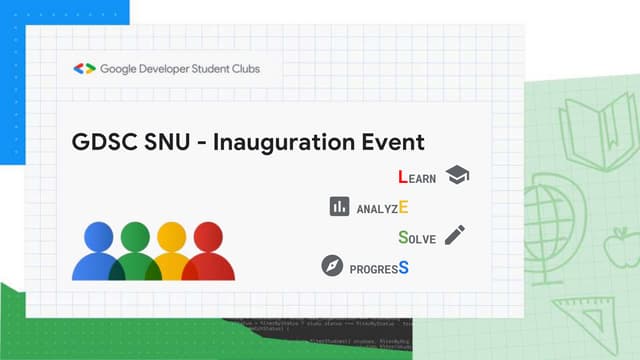 Google Developer Group(GDG) On Campus Info Session PPT 2024 | PPTX