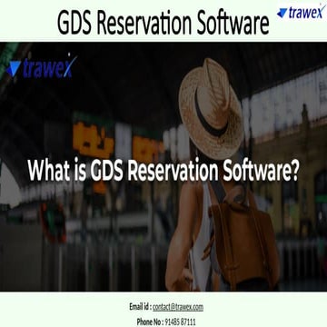 GDS Reservation Software | GDS API Solution | GDS System | PPTX