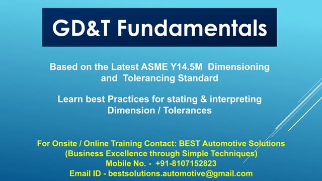 Gdt symbols reference | PDF