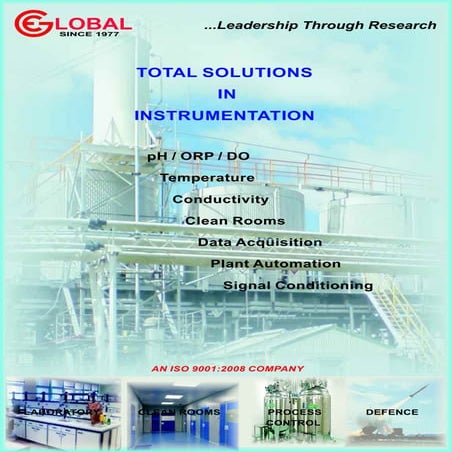 Global Electronics, Hyderabad, Industrial Instruments and Systems | PDF