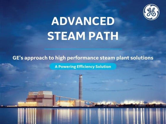 GE Digital Power Plant for Steam | PPT