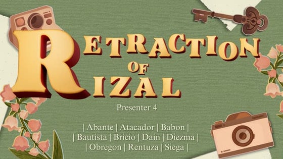 RETRACTION OF RIZAL.pptx