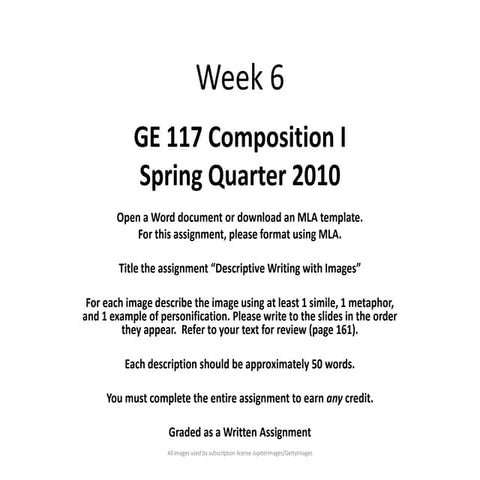 Ge 117 week 6 spring 2010_mc_cain | PPSX