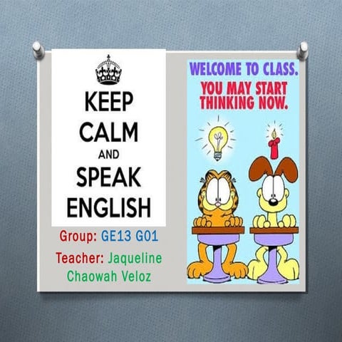 GE13 G1 class 1 Jan 8 | PPT