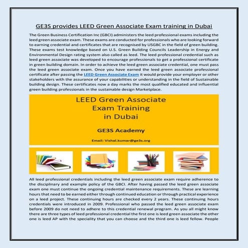 7 Steps to Earn Your LEED Credential | PDF