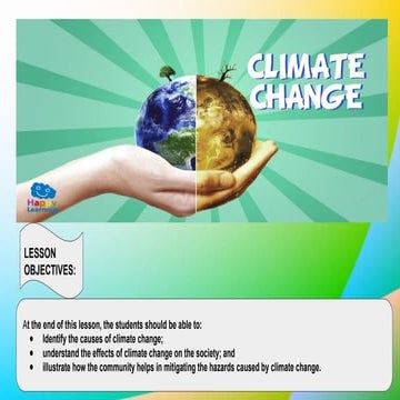 General Education 7 REPORTER 6 CLIMATE-CHANGE.pptx | Environment | Science