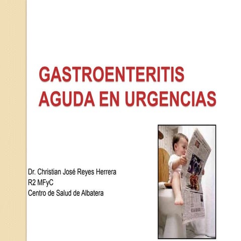 Gastroenteritis aguda pediatria urgencias Hospita Vega Baja | PPTX