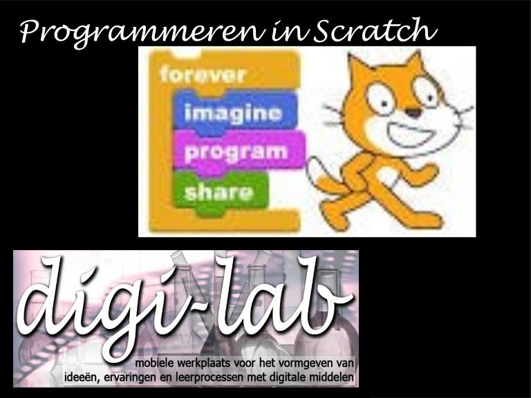 Geanimeerd leren met scratch zonder filmpjes