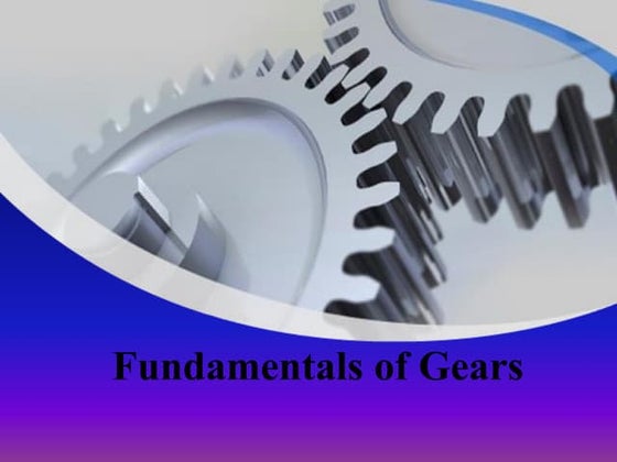 1.6 interference in gears | PPTX