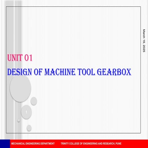Gear Box Designing Steps Presentation.pptx
