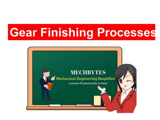 Gear manufacturing process | PPT