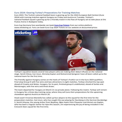 Gearing Turkey's Preparations for Training Matches.pdf