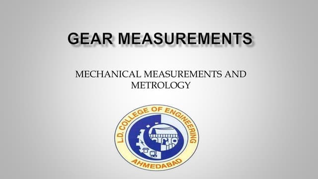 Module gear data | PDF