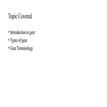 Gear box project | PDF