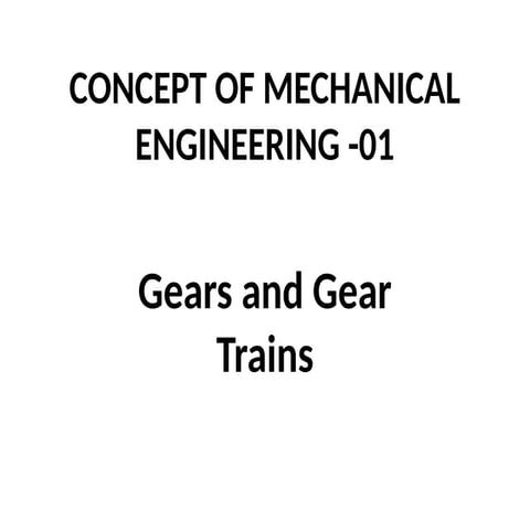 Gear box project | PDF