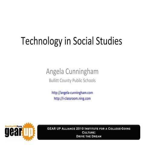 Gear Up Presentation 2010 | PPT