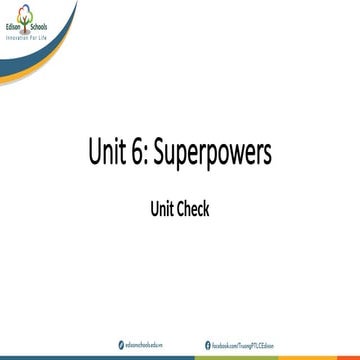 GEB1+_Unit 6_UoE1.pptx Unit 6 middle school | PPTX