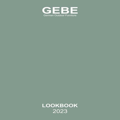 Gebe Furniture Catalog: Inspiring Design | PDF