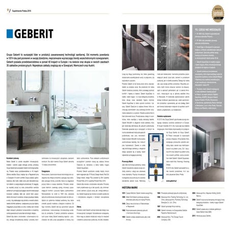 Case study marki GEBERIT z Albumu Superbrands Polska 2016 | PDF