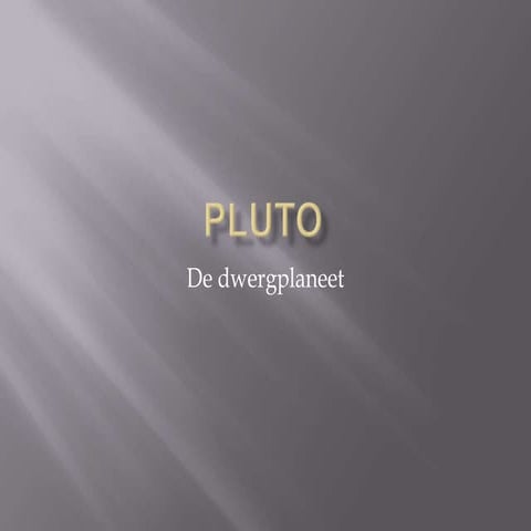 ontdekking van pluto | PPTX | Space and Astronomy | Science
