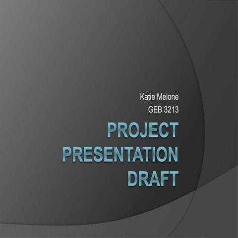 Geb project presentation draft | PPT