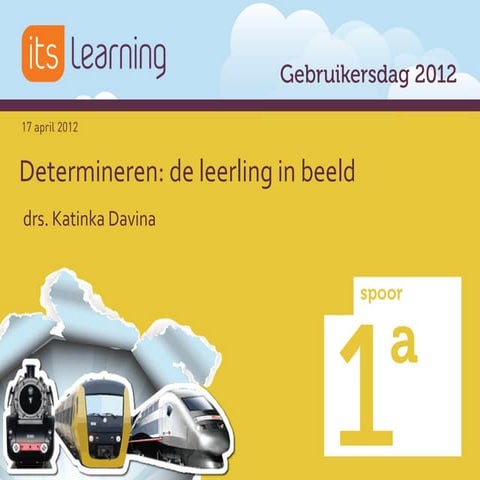 De leerling in beeld met itslearning | PPTX