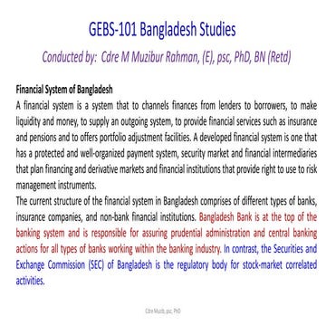 Gebs 101 finance & banking | PDF