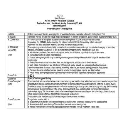 GEC-2_STS_RevisedSyllabus-_June-26-2020.docx