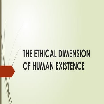 Ethics- Utilitarianism: GEC-4-The-Ethical-Dimensions-of-Human-Existence ...