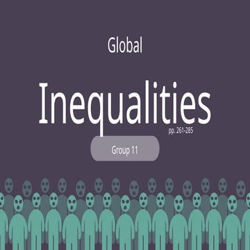 Global Inequalities PowerPoint Presentation | PPTX