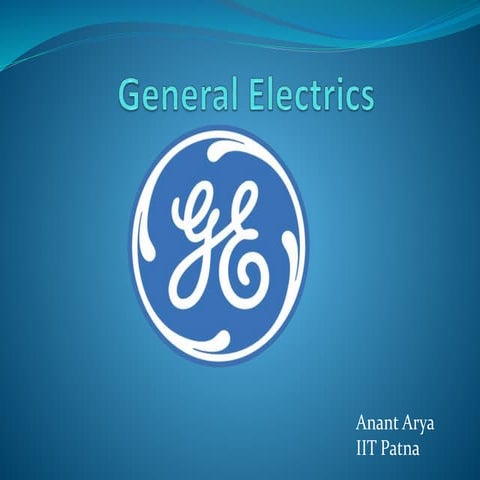 Ge case study | PPTX