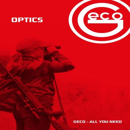 Optics Catalog | Geco | Optics Trade | PDF