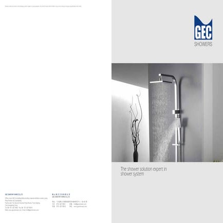 Gec showers catalogue | PPT