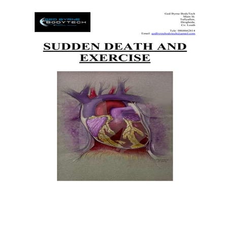 Sudden Death & Exercise Information | PDF