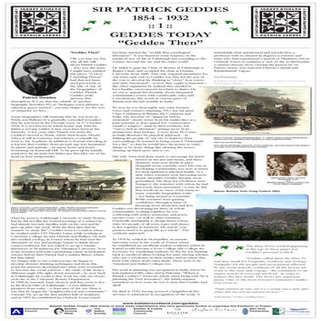 Environmental theory of Patrick Geddes (1854-1932) | PPTX