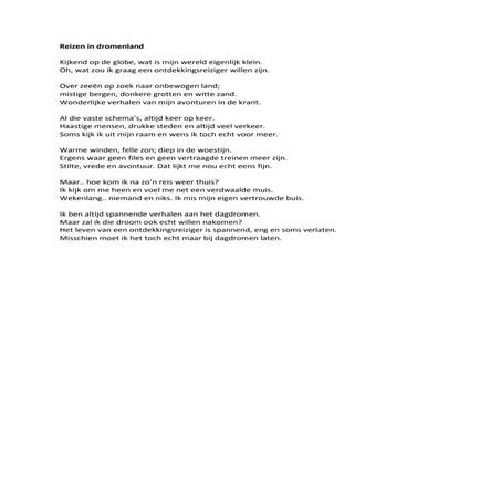 Gedicht infomanagement | DOCX