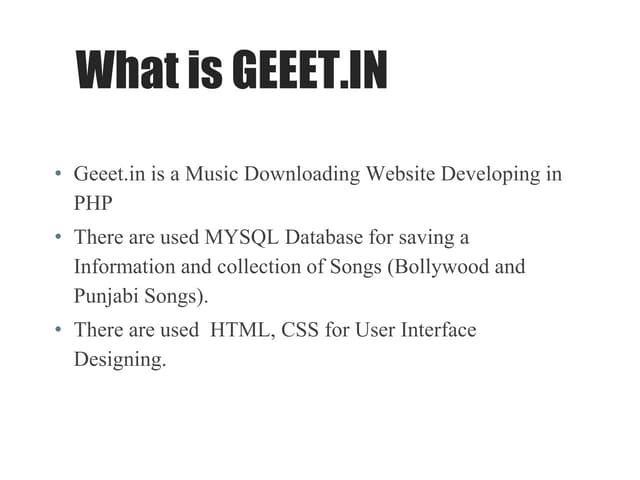Html And Css Ppt