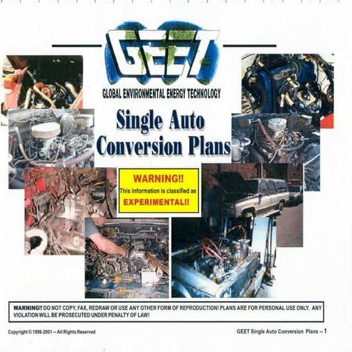 Geet single-auto-conversion-plans | PDF