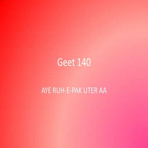 Geet 140 | PPTX | Hinduism | Religion & Spirituality