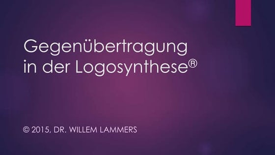 Logosynthesis and Coaching | PPT