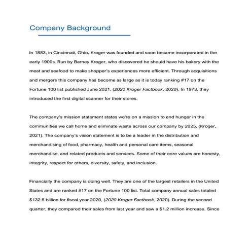 company background | PDF | Business Administration | Business