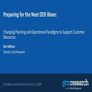 GTM Research Welcome Presentation | PPTX