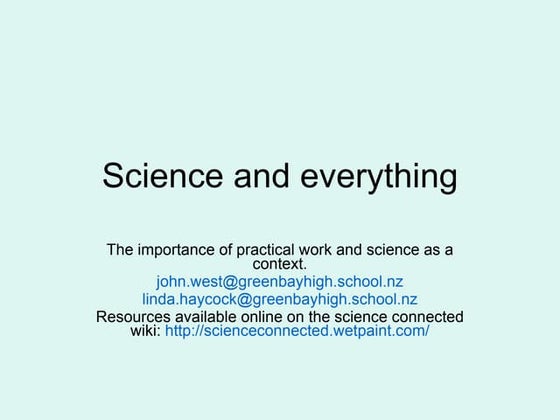 The-Wonderful-World-of-Science samyans academy 6th science curiosity | PPT