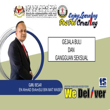 GEJALA BULI DAN GANGGUAN SEKSUAL SK POS POI | PPT