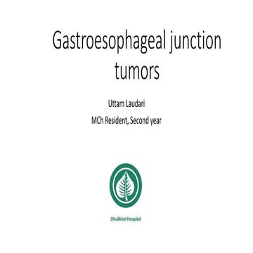 GE junction tumor-pptx | PPTX