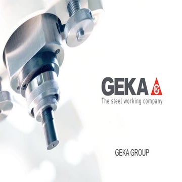 Geka Group's Presentation | PDF