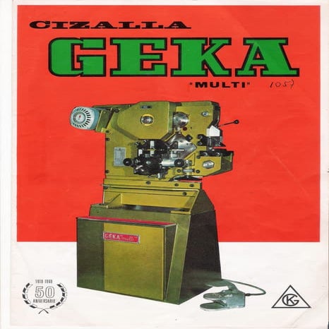 Geka Multi (catálogo 1969 y manual 1971) | PDF